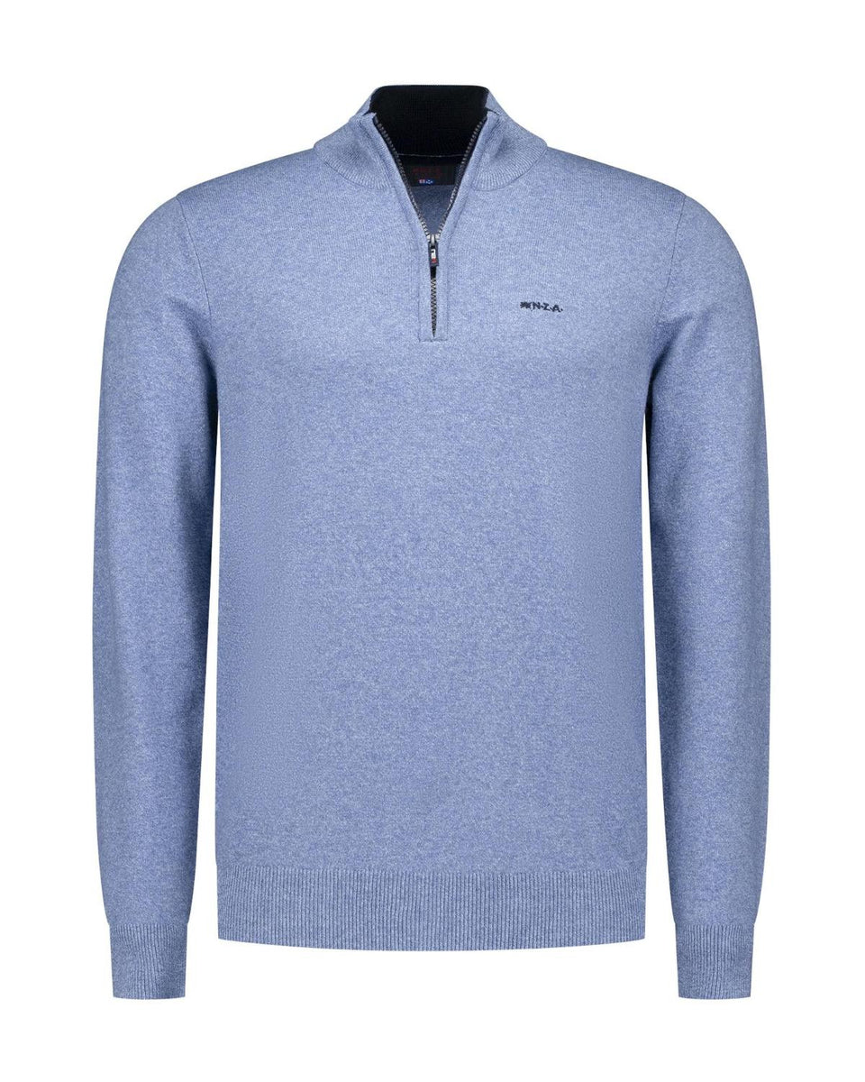 NZA New Zealand Auckland 25HN414/2619 soft blue melange – New Day Fashion